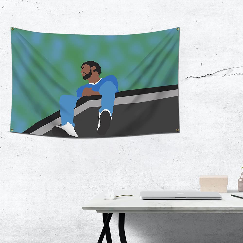 J Cole Flag Tapestry 3x5 Feet Funny Rapper Banner For College Dorm Room Guys Man Cave Frat Bedroom