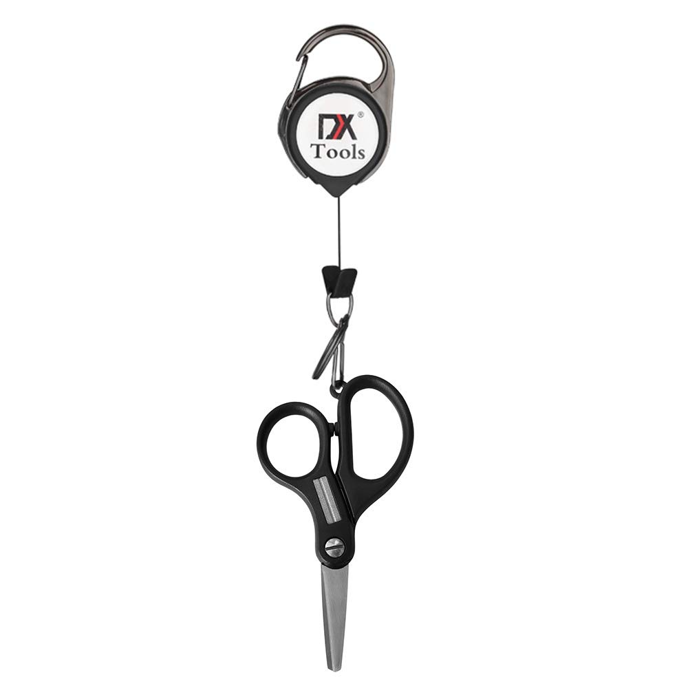 MengK Fishing Braided Line Scissor Fishing Line Cutter Built-in Hook Sharpener Fishing Gear