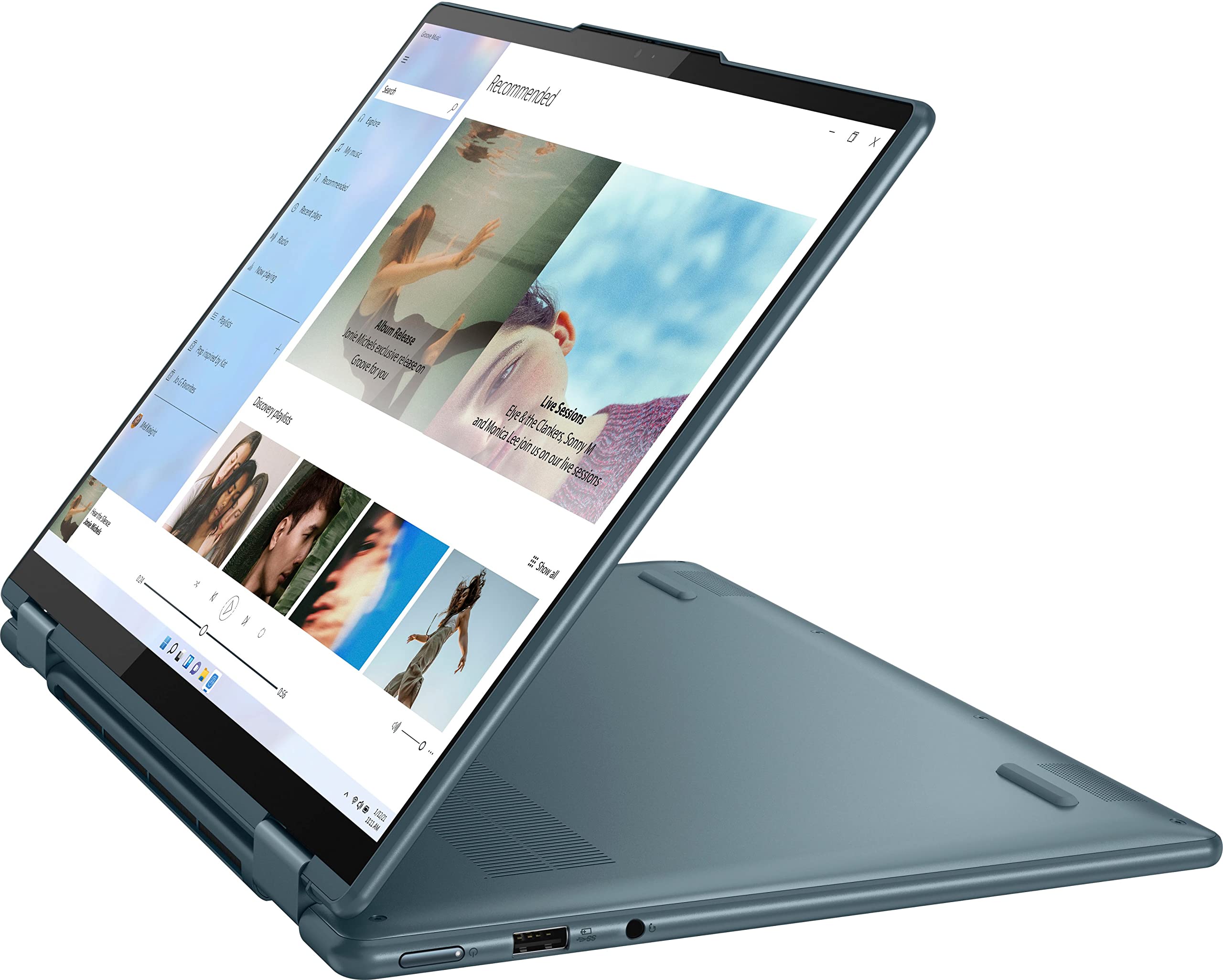 LENOVO Yoga 7i 2-in-1 Laptop 2022, 14" 2.2K Touchscreen, Intel EVO Platform, 12th Core i7-1255U, Iris Xe Graphics, 16GB RAM 512GB SSD, WI-FI 6E Thunderbolt 4 Backlit KB, Windows 11 Pro, COU 32GB USB
