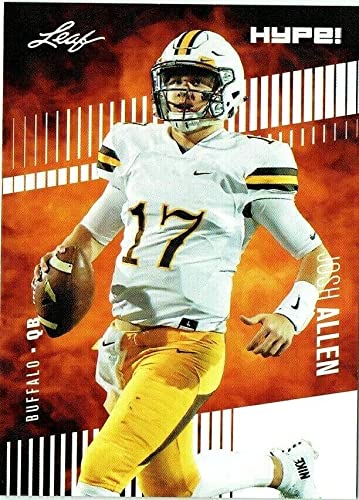 MINT JOSH ALLEN 2018 LEAF HYPE ROOKIE CARD #5!