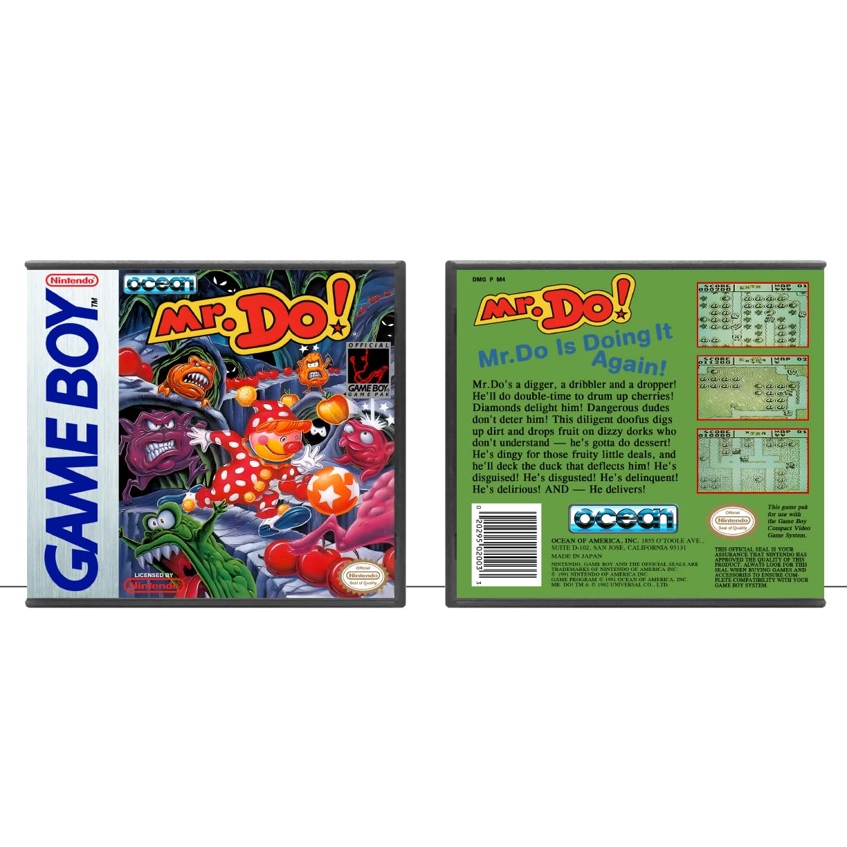 Mr. Do! | (GB) Game Boy - Game Case Only - No Game