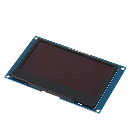 QONIA 2.42 Inch 12864 128x64 OLED Display Module IIC I2C SPI Serial LCD Screen for C51 STM32 SSD1309 (White Font)