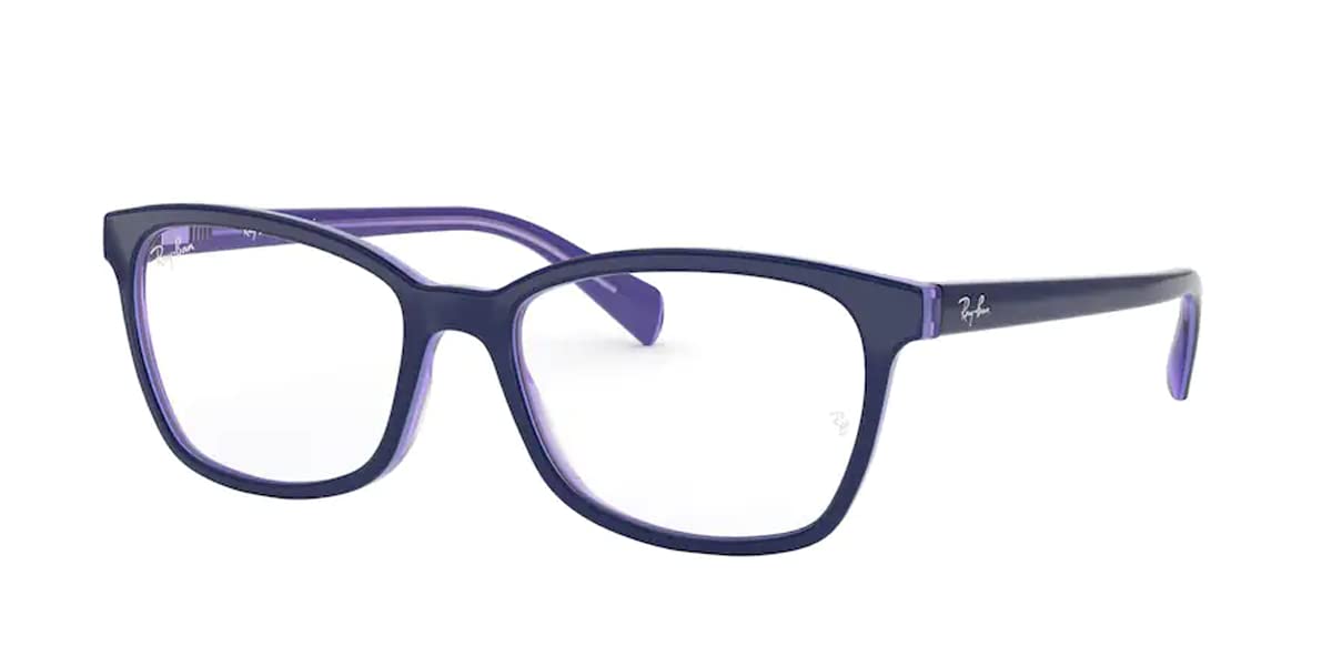 Ray-Ban RX5362 5776 54MM Top Blue/Light Blue/Vioet Cateye Eyeglasses for Women + BUNDLE With Designer iWear Eyewear Kit