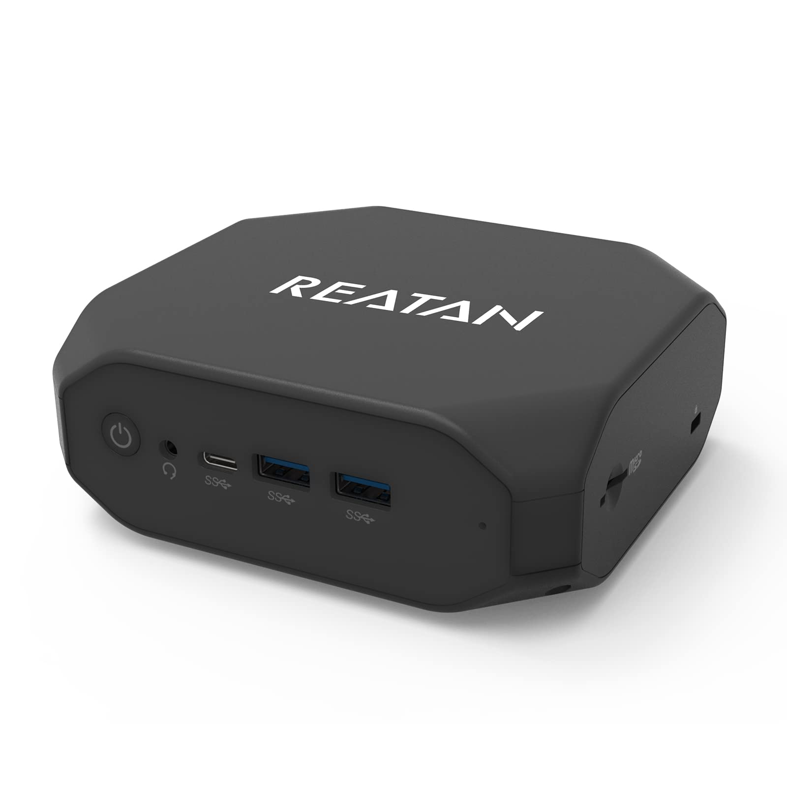 Reatan Mini PC Ryzen 7 3750H AMD Processor(up to 4.0GHz),DDR4 16GB RAM 512GB NVMe M.2 SSD,WiFi6E,Triple 4K@60Hz Display Dual HDMI,Windows 11 Pro Mini Computer,Gigabit Ethernet, USB 3.1, HTPC, Gaming