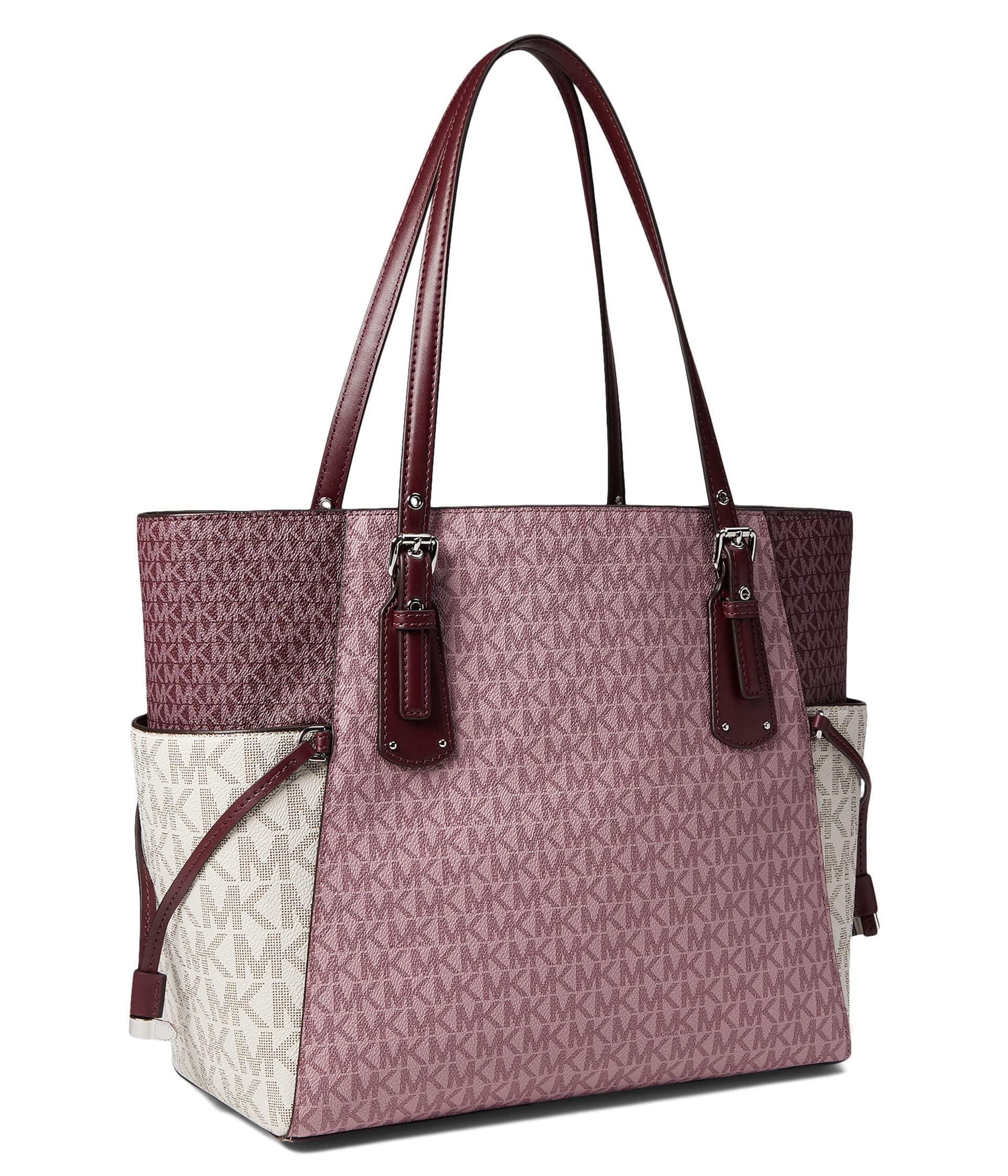 Michael Kors Voyager East/West Tote Royal Pink Multi One Size