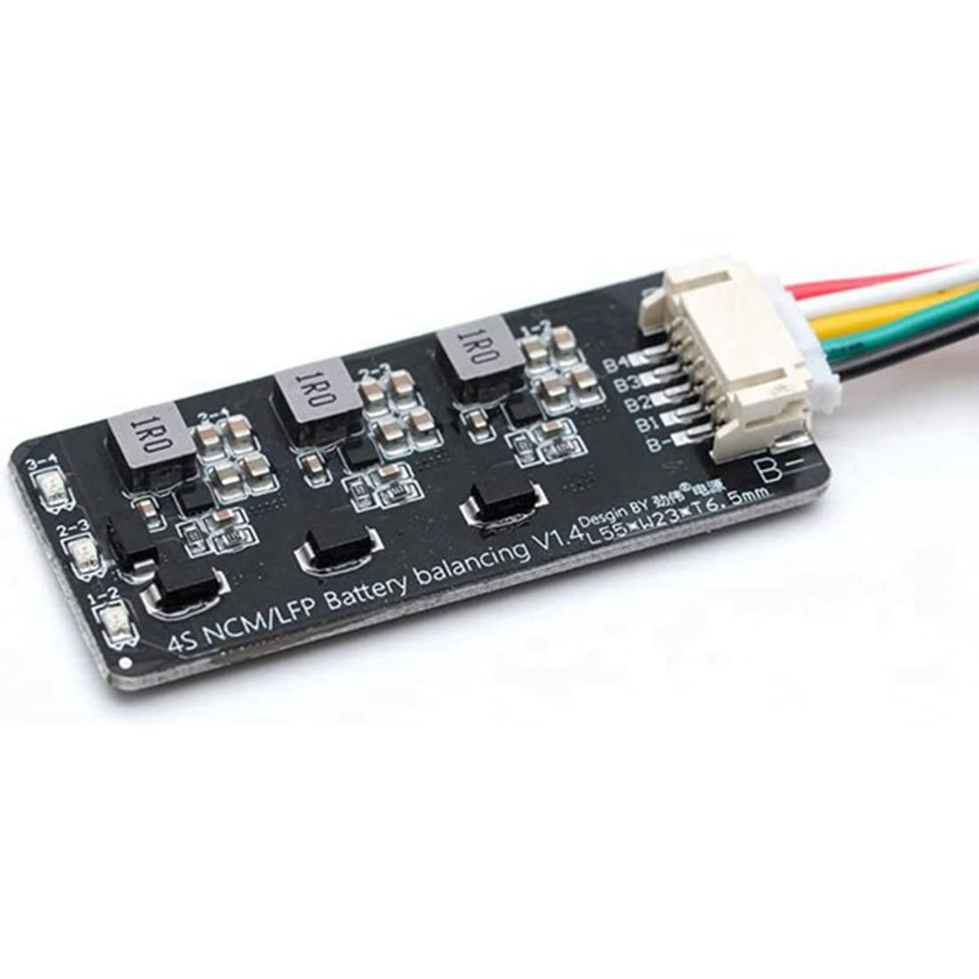 QONIA BMS 4S Active Balancer Board 1.2A Lifepo4 - Lithium Battery Energy Equalizer Module(4S)