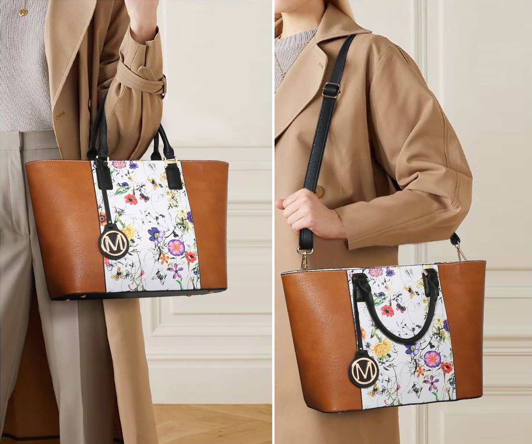MKP Women Fashion Tote Bag and Denim Purse
