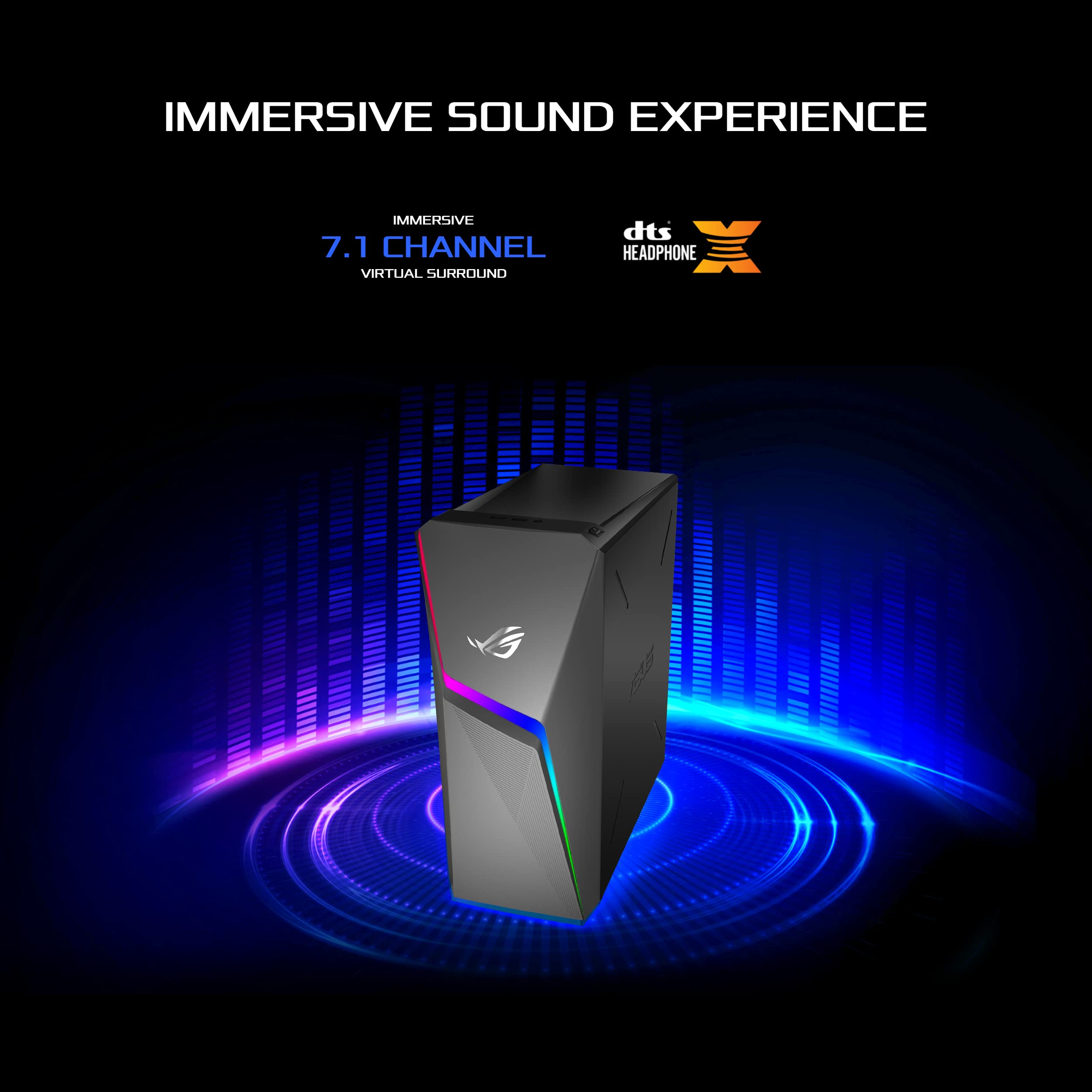 ROG Strix G10 Gaming Desktop PC, Intel Core i7-11700, GeForce RTX 3060, 16GB DDR4 RAM, 1TB PCIe SSD, Wi-Fi 5, Windows 11 Home, G10CE-AH766 (Renewed)