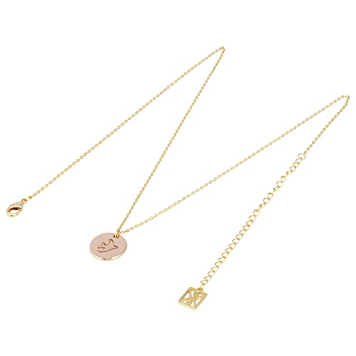 Michelle McDowell Trust Cross Inspirational Women's 16 inch 18k Gold Plated Charm Necklace