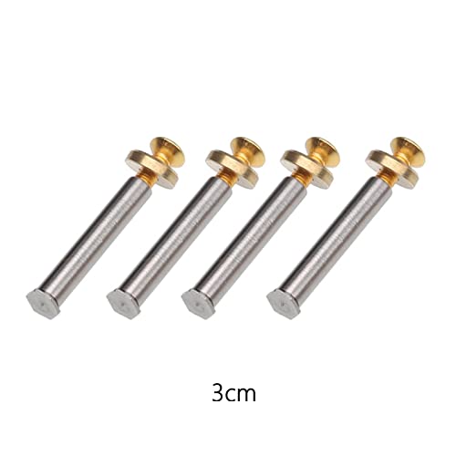Ronyme 12Pcs Desktop Computer Cooling Fan Screws Nuts, Fixing Accessory Fasteners Long Screws