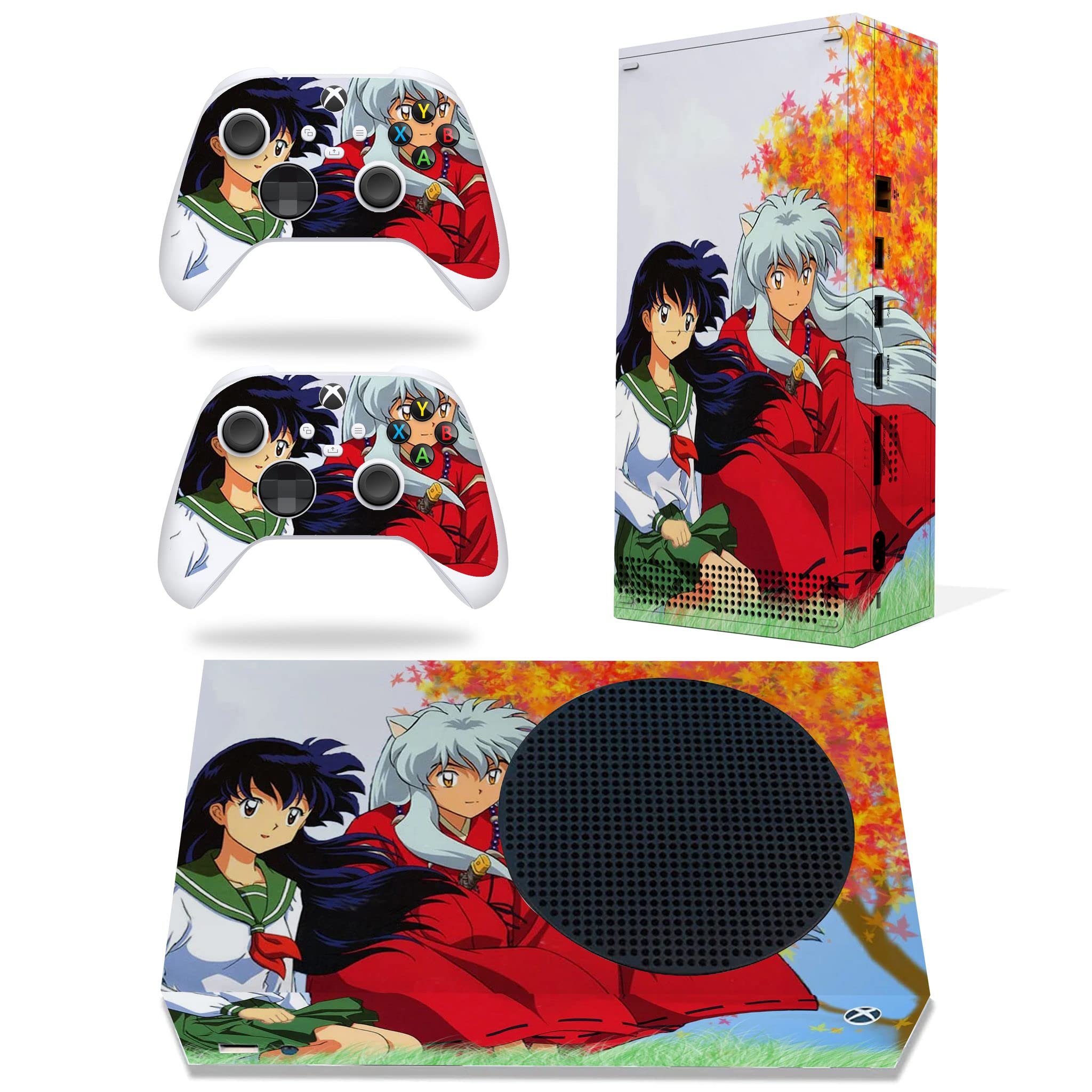 Prince Wolf Anime Movie Game Console Series S Controllers Skin Decals Stickers Wrap Vinyl for Game Console Series S