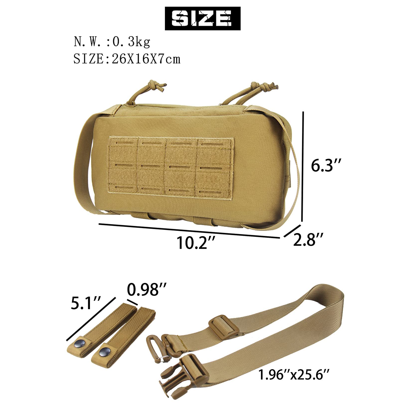 LIVIQILY Soft Pistol Cases Shoulder Bag Gun Case Single Bag Tactical Gun Bag Pistol Hand