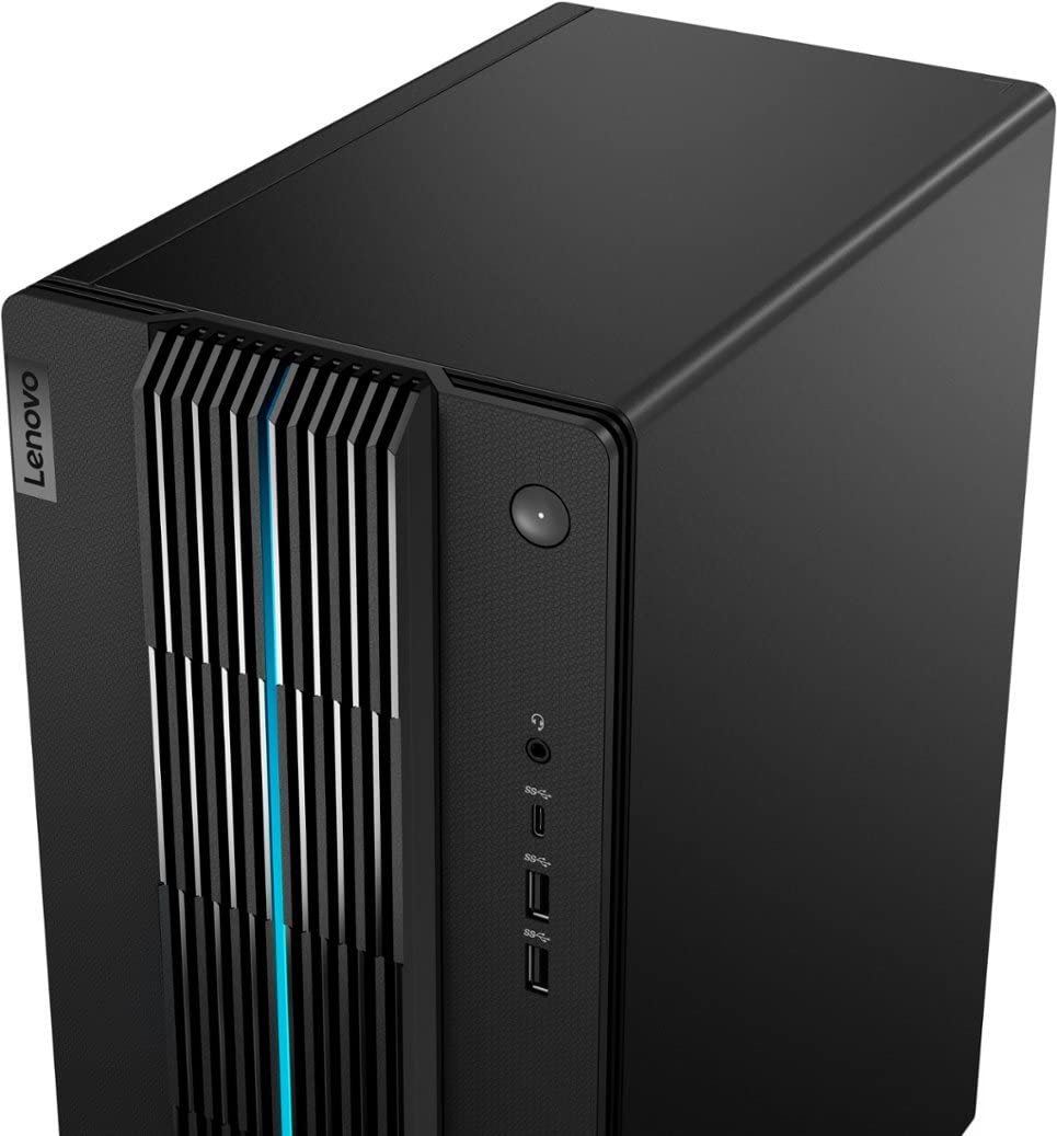 Lenovo IdeaCentre Gaming 5 Tower Computer, Intel i9-12900K, 64GB RAM, 2TB NVMe SSD, NVIDIA GeForce RTX 3060 12GB, DisplayPort, HDMI, AX Wi-Fi, BT, USB C - Windows 11 Pro, Black