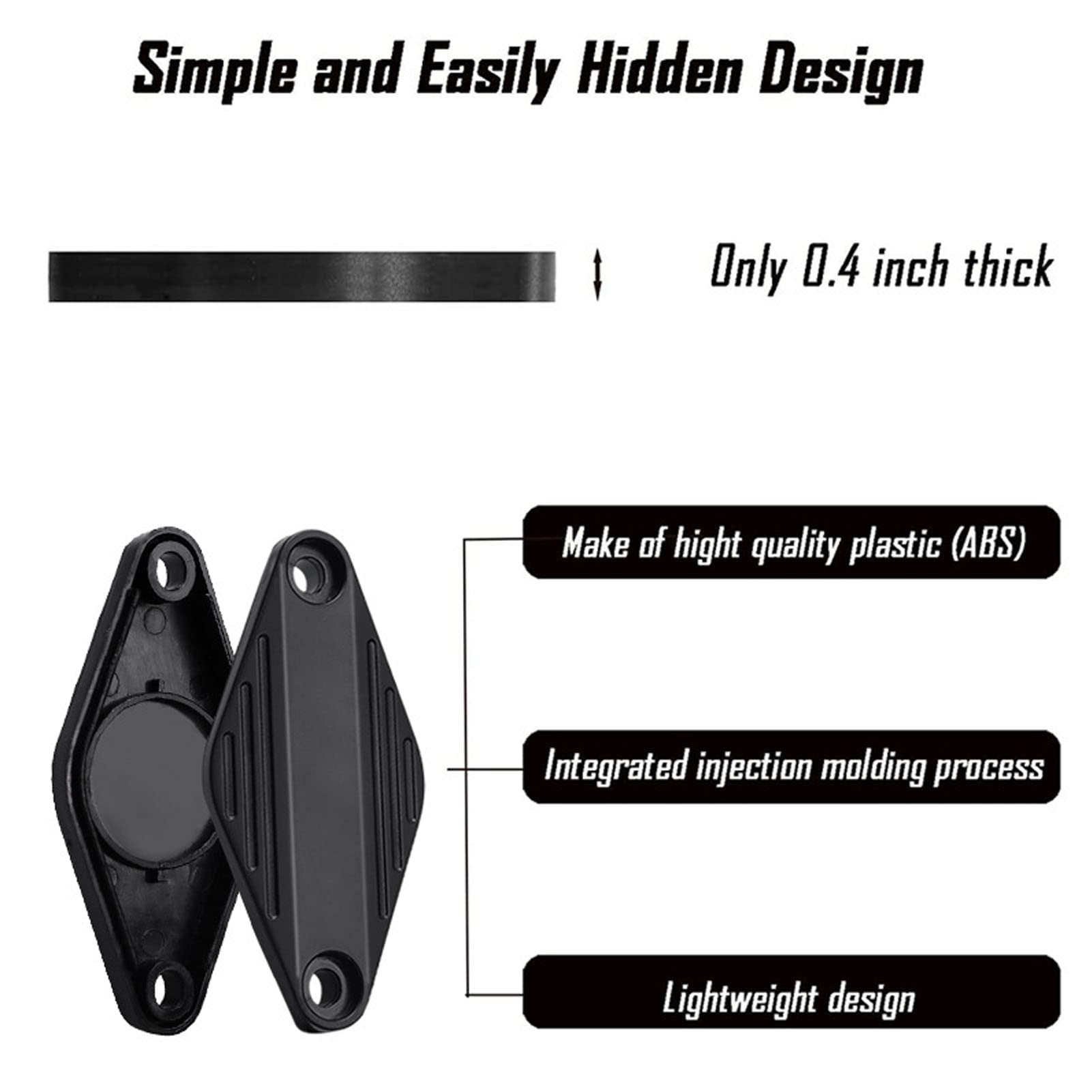 Pwshymi Bike Tracker Anti Theft Hidden, Bike Tracker Waterproof Small Size Natural Hiding for Mountain Bikes