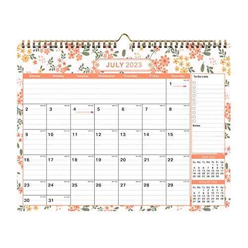 Kyweel Wall Calendar 2024-2025, January 2024-December 2024, 15" x 12", Highlight Holidays, Planning Calendar, Thick Paper