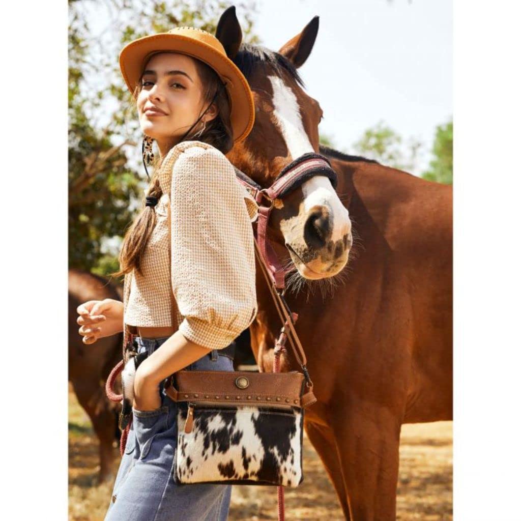 Myra Bag Remarkable Canvas & Hairon Bag S-3384