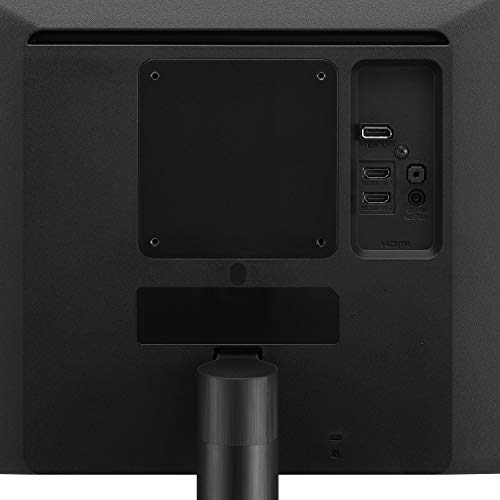 LG 27UK500-B Monitor 27โ UltraFine (3840 x 2160) IPS Display, AMD FreeSync Technology, sRGB 98% Color Gamut, HDR 10, OnScreen Control, Wall Mountable - Black