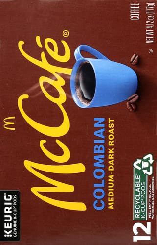 McCafe Colombian Keurig K Cup Coffee Pods (12 Count, 4.12 oz Box)