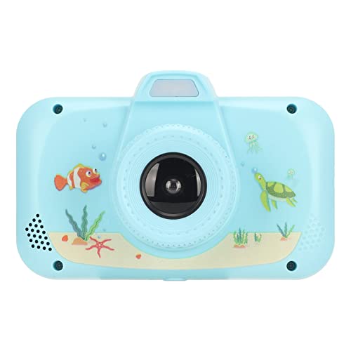 Kid Selfie Camera, Video Function 3.5in IPS Screen Front Rear Dual Lens Portable 20MP Girls Camera for Christmas (#1)