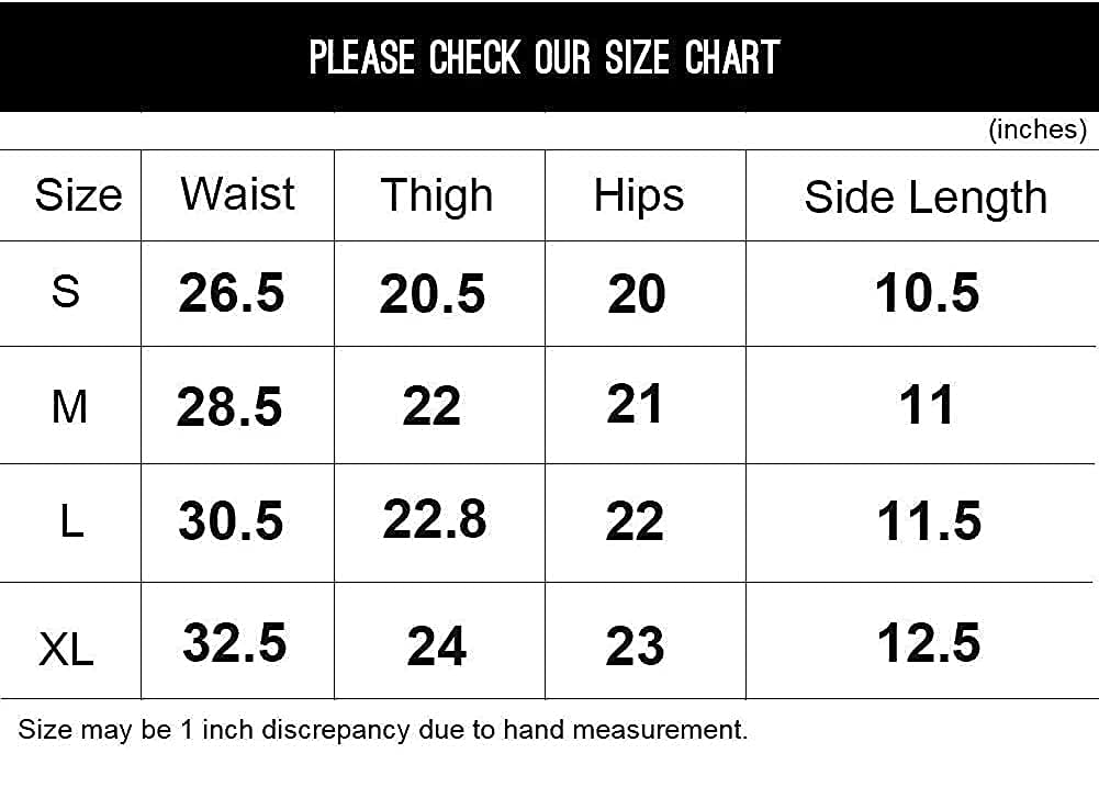Little Beauty Women's Yoga Elastic Waist Running Athletic Shorts Doplin Shorts