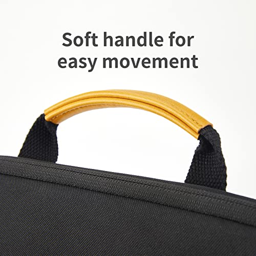 Omnpak 12.9 inch iPad Bag Tablet Sleeve Bag Carrying Case Tablet Shoulder Bag with Storage Pockets Fits iPad Pro 12.9 M2, iPad 10th/9th Generation, Surface Pro 7+/7/6/5/4/3