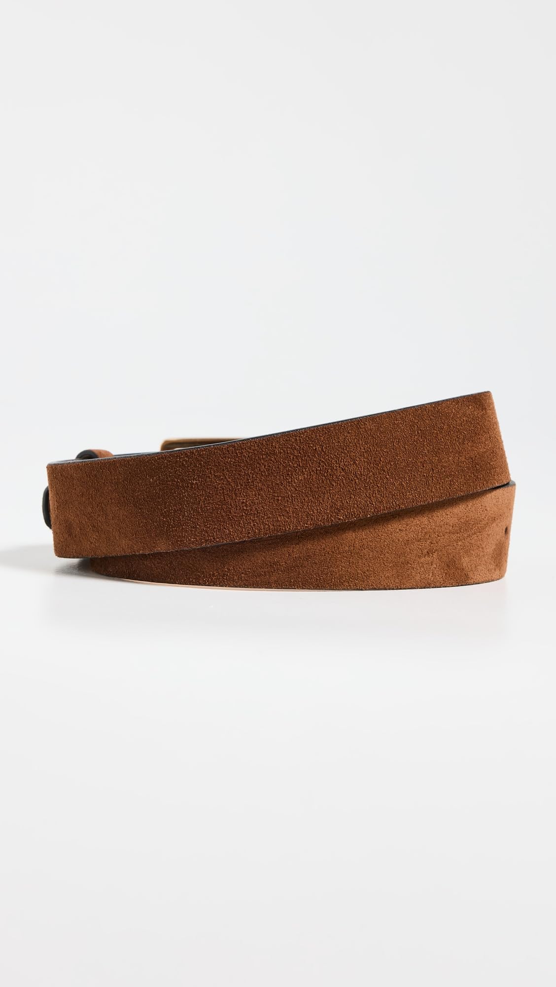 rag & bone Women's Rebound Belt, Chestnut Suede, Brown, S
