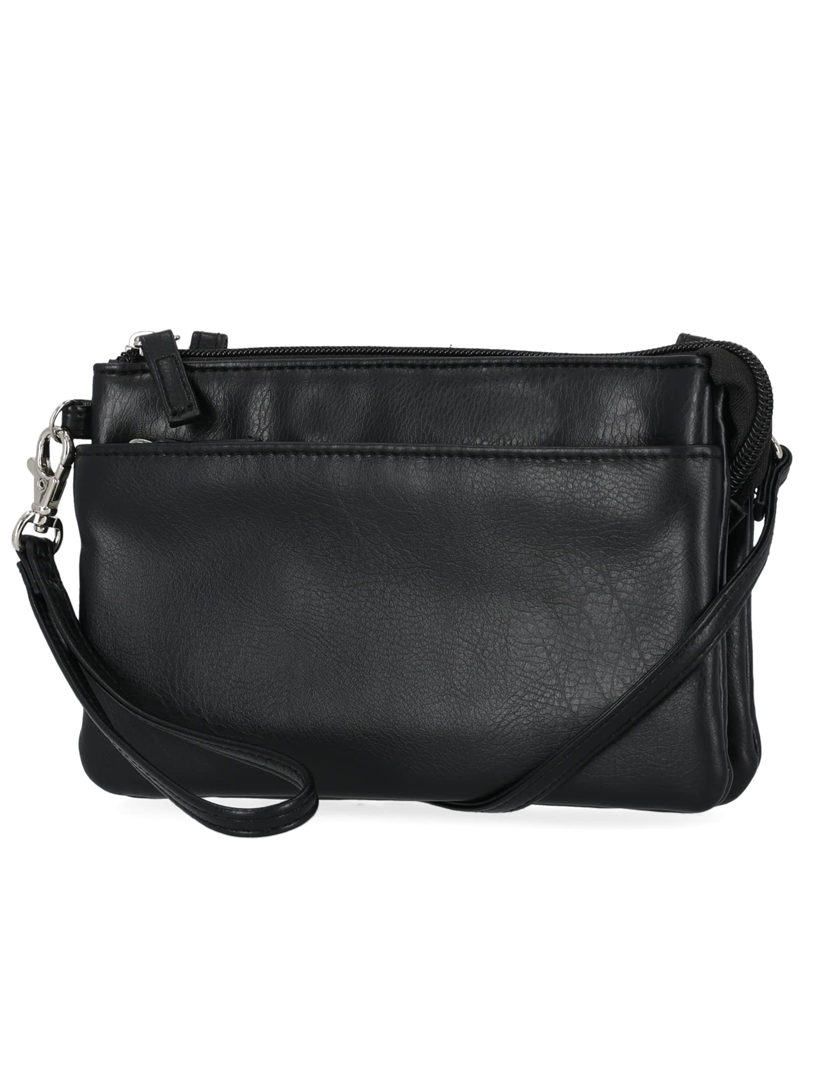 Mundi Brady RFID Wallet Purse Cell Phone Crossbody Bag For Women (Almond)