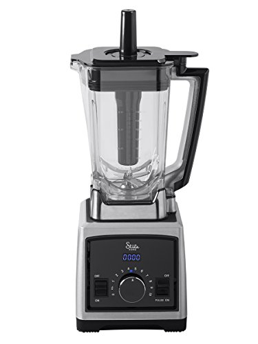 Monoprice Pro High Powered Blender With 6 Stainless Steel Blades, 2 Liter Capacity, 1450 Watts, 25000 rpm Motor, BPA Free And Dishwasher Safe From Strata Home Collection
