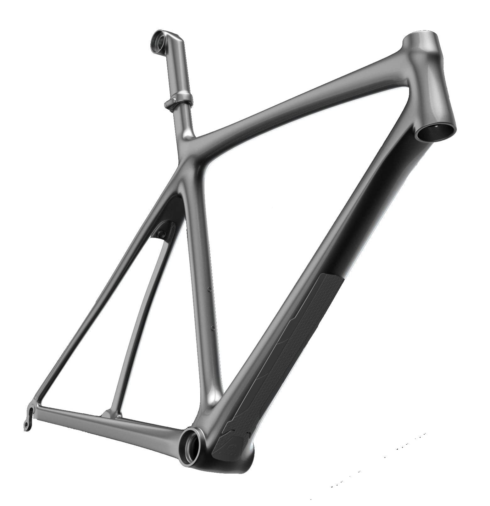 MEGHNA Bike Frame Protection Downtube Frame Protector 3M Tape for Mountain Bike Road Bike, Grey