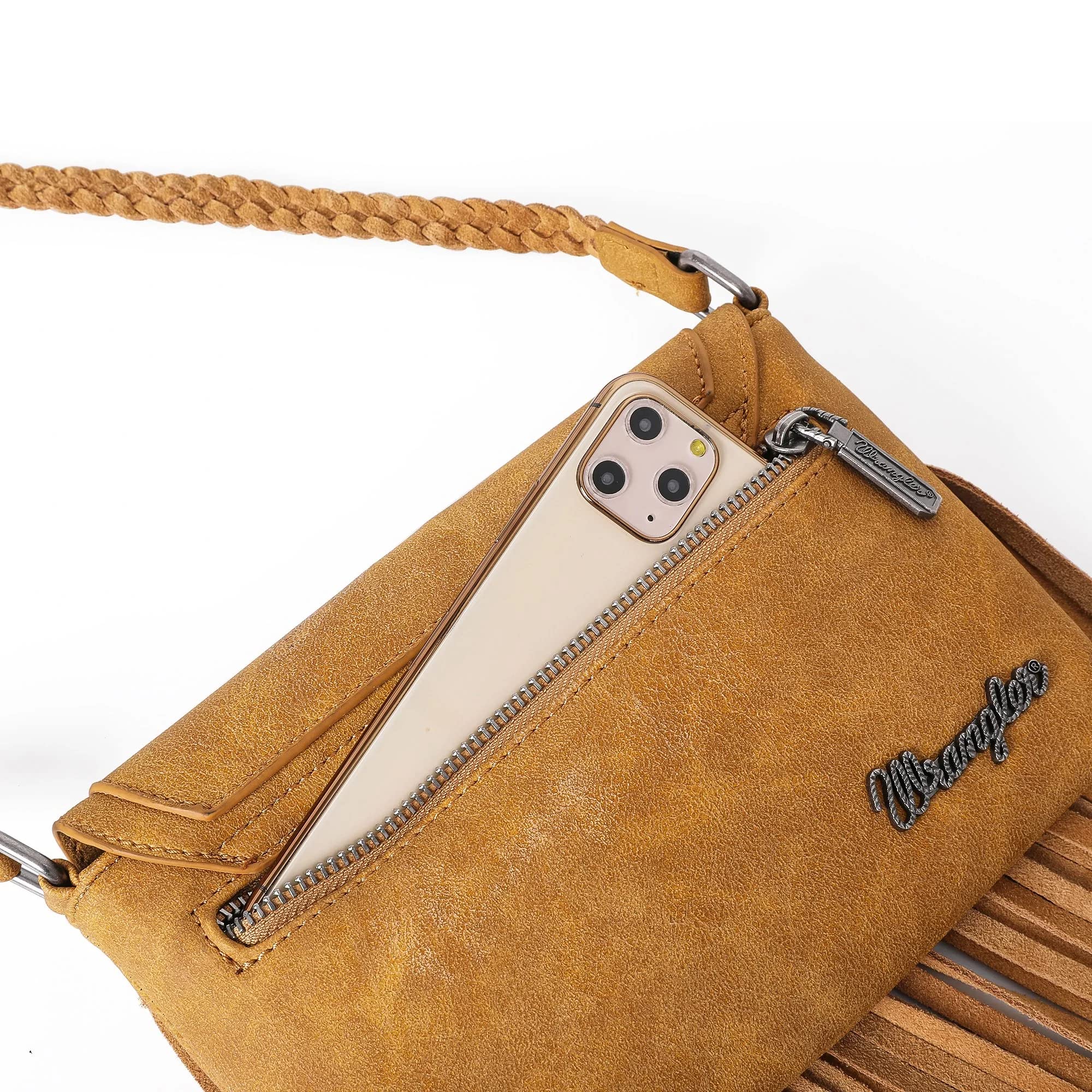 Montana West Tassel Crossbody Bag Western Fringe Purses and Handbag WGB04-001BR