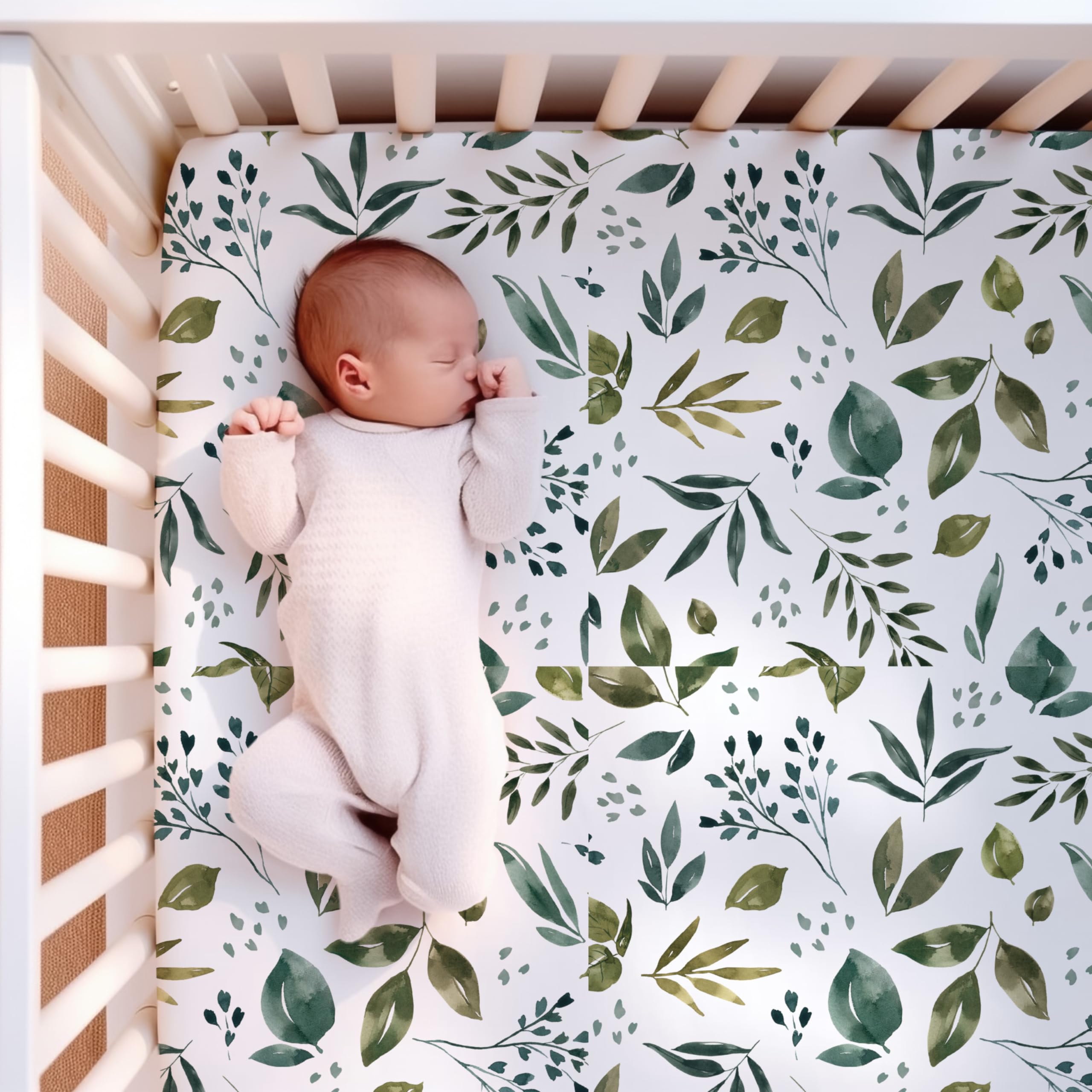 Premium Gender-Neutral Crib Sheet Set - 2 Pack | Ultra-Soft Bedding for Crib Mattress and Toddler Beds | Unisex Comfort and Elegance by Max&So