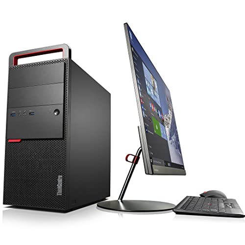 Lenovo ThinkCentre M900 Tower Desktop PC | Intel Core i5-6500 3.20GHz, 32GB RAM, New 1TB SSD,Video Card GT1030, Windows 10 Professional (Renewed)