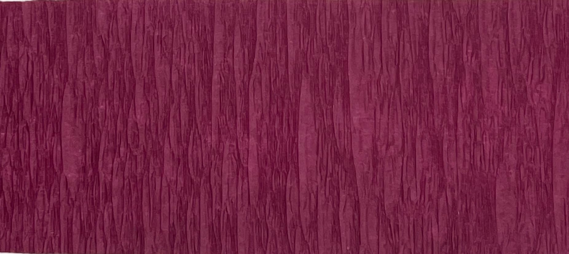 Maroon and White Crepe Paper Streamers, Made in USA
