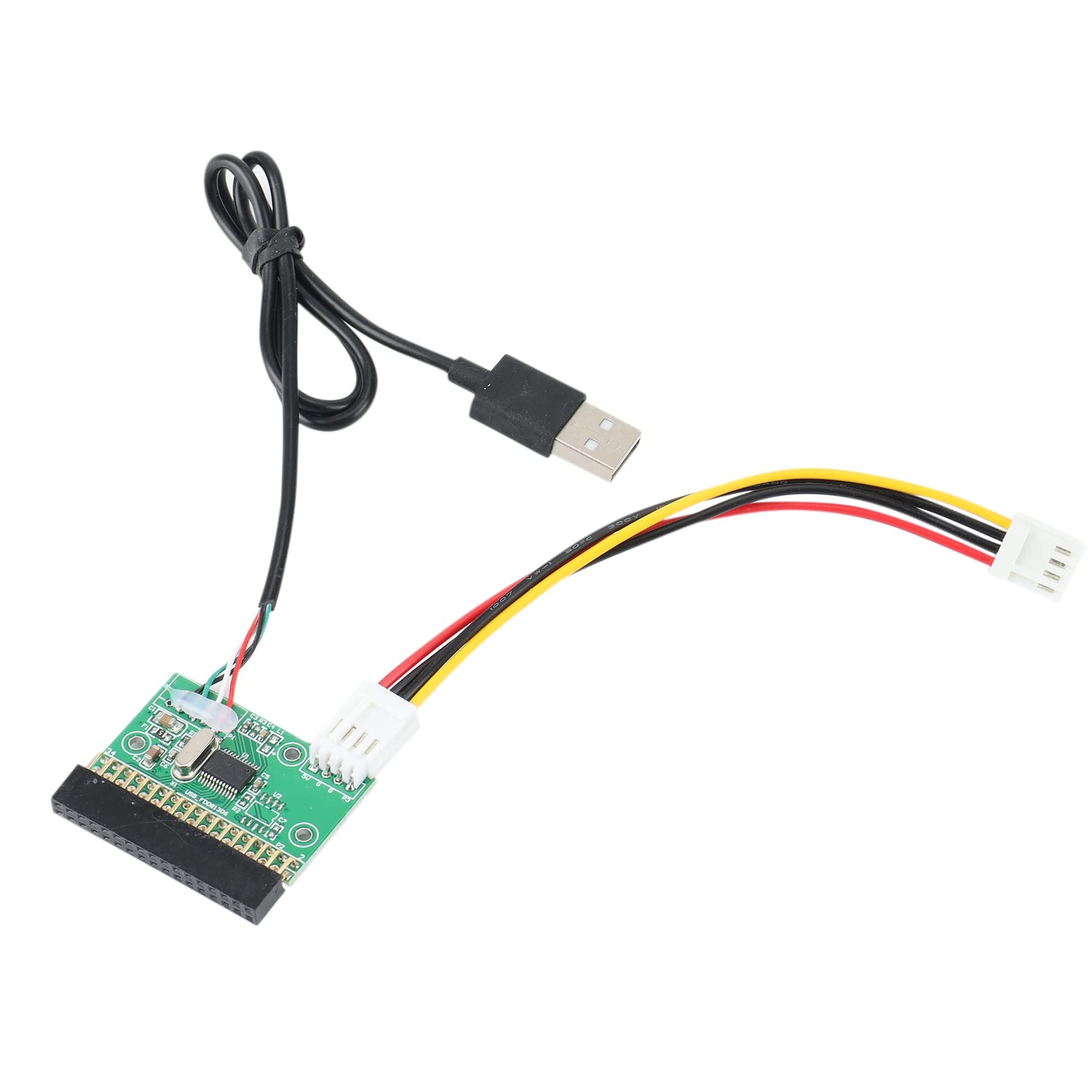 Potadak 1.44MB 3.5inch Floppy Drive Connector 34 PIN 34P to USB Cable Adapter PCB Board PC USB to Floppy U Disk to Floppy