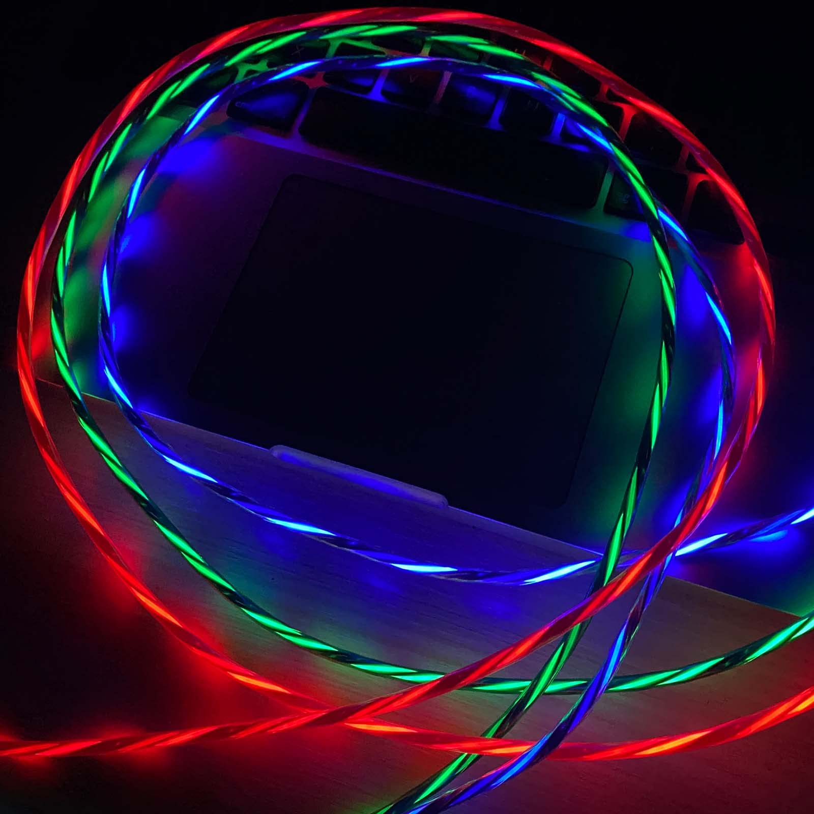 SENKEFEI SS Light up Charger Cord