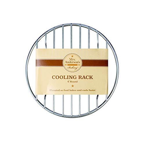 Mrs. Anderson’s Baking Professional Baking and Cooling Rack, Round, 6-Inches