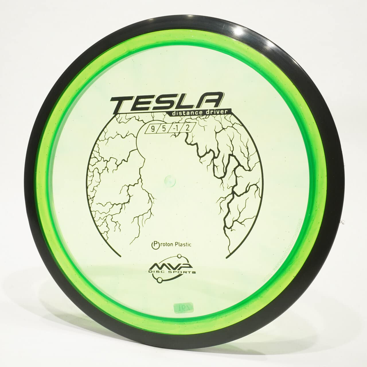 MVP Tesla (Proton) Driver Golf Disc, Pick Color/Weight [Stamp & Exact Color May Vary] Yellow 160-166 Grams