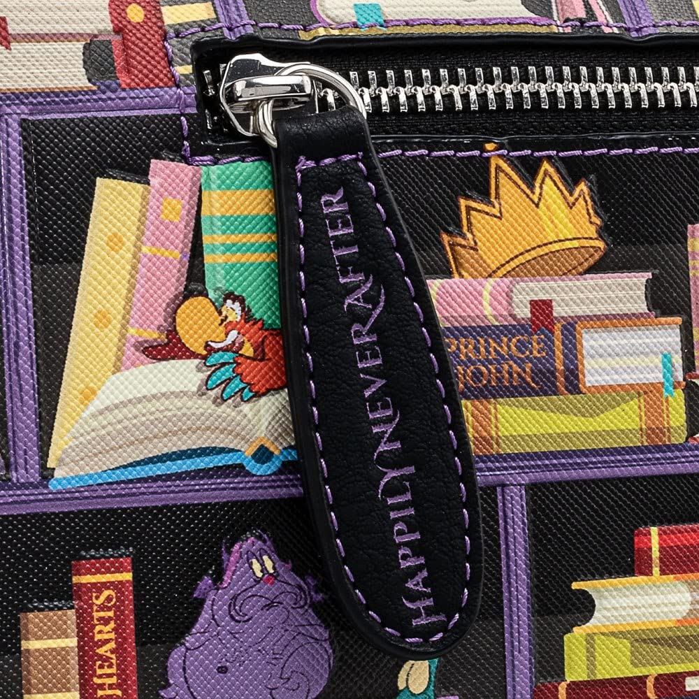 Loungefly Disney Villains Books Crossbody Purse