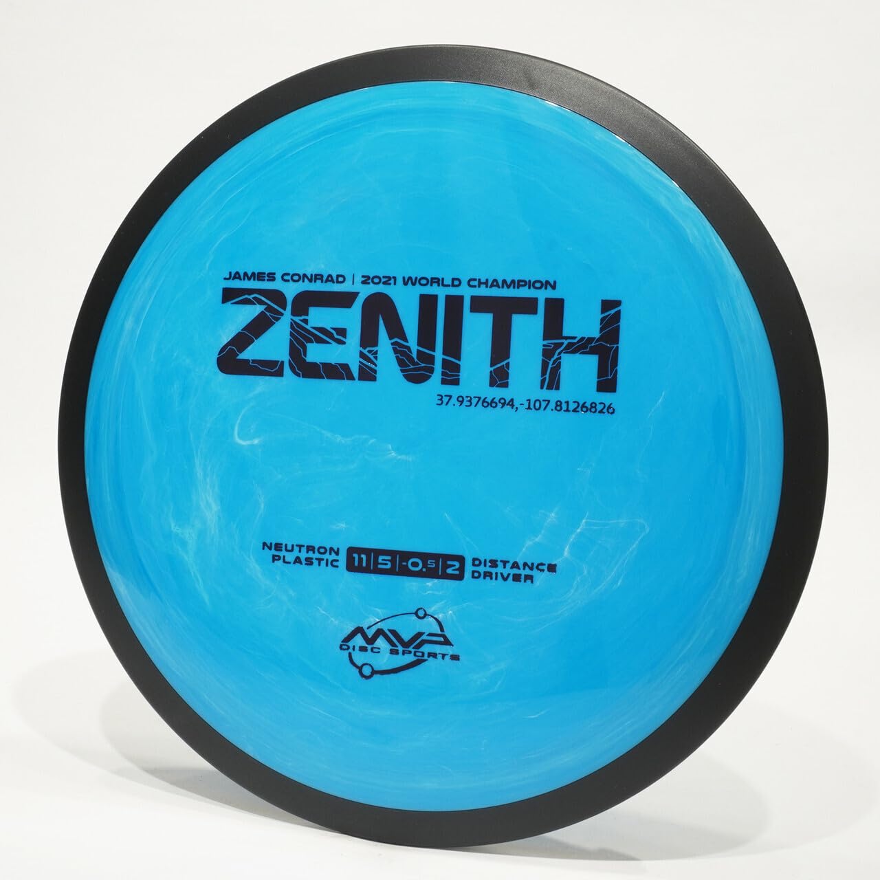 MVP Zenith (Neutron) James Conrad 2021 Distance Driver Golf Disc, Pick Color/Weight [Stamp & Exact Color May Vary] White 167-169 Grams