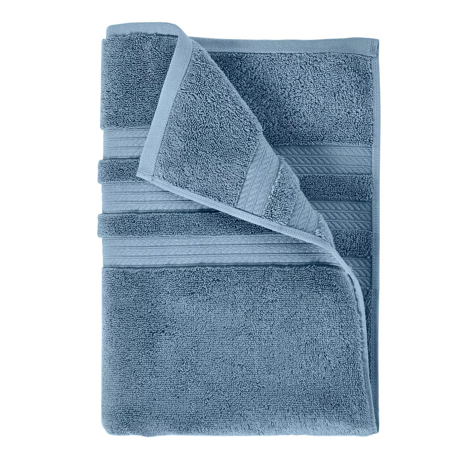 Member Marks Hotel Premier Collection 100% Cotton Luxury Bath Towel (Blue, Bath Towel)