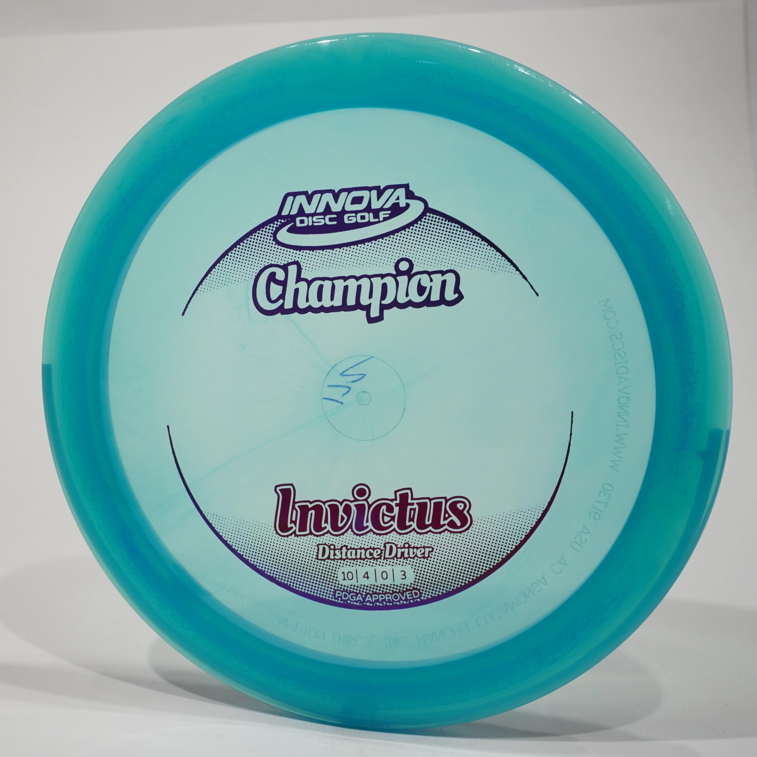 Innova Invictus (Champion) Driver Golf Disc, Pick Weight/Color [Stamp & Exact Color May Vary] Blue 175-176 Grams