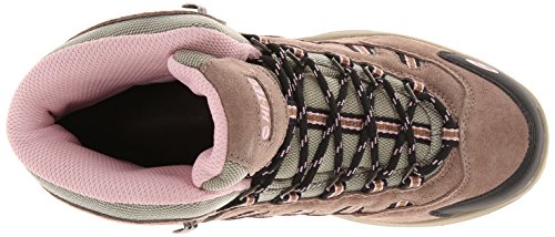 Hi-Tec Women's Bandera Mid Waterproof Hiking Boot,Taupe/Blush,10 M US