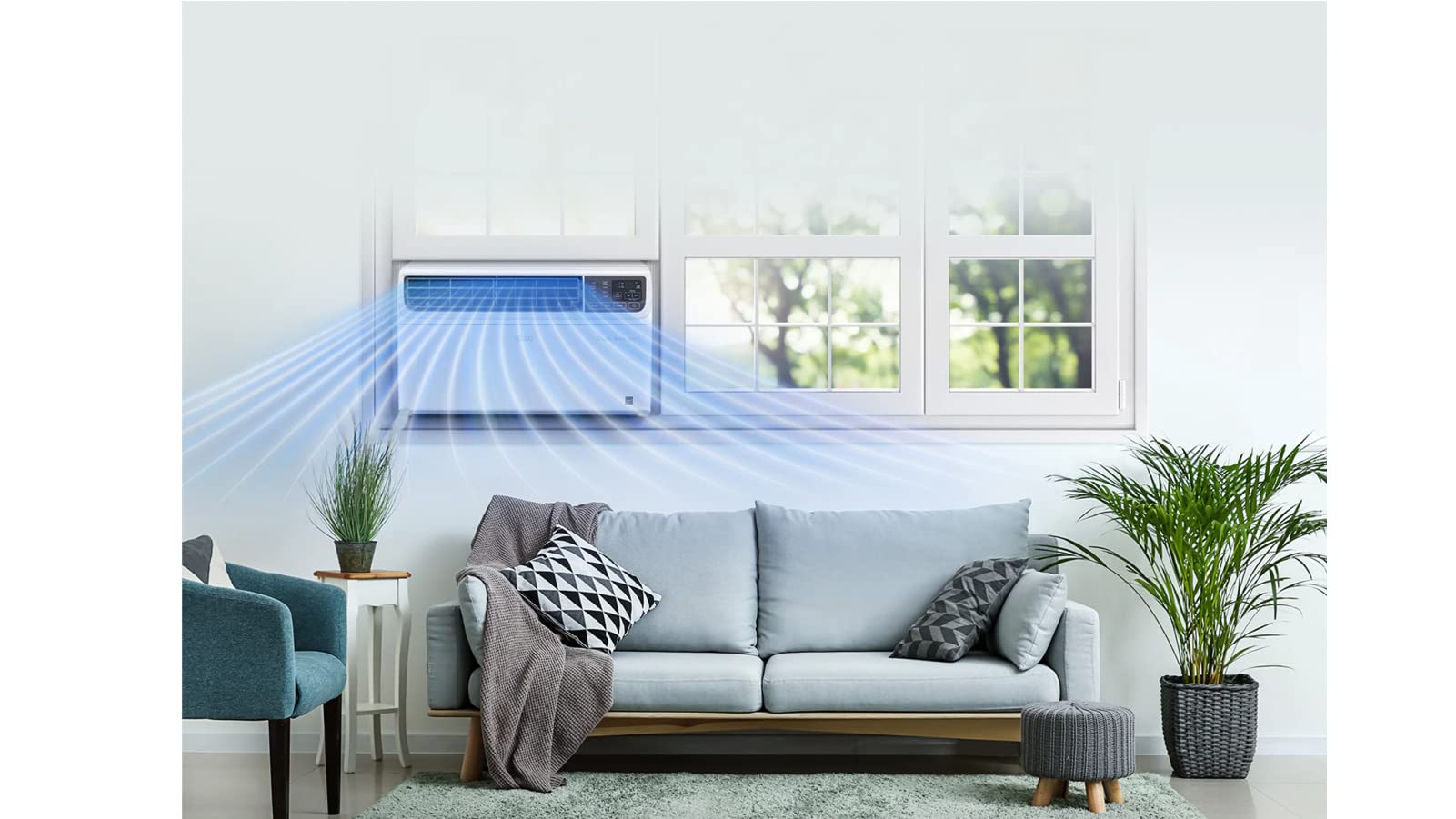 QINYUN 6711A20034G Remote Control for LG Windows Air Conditioner LW6017RR LWHD1500ER RADS-151A
