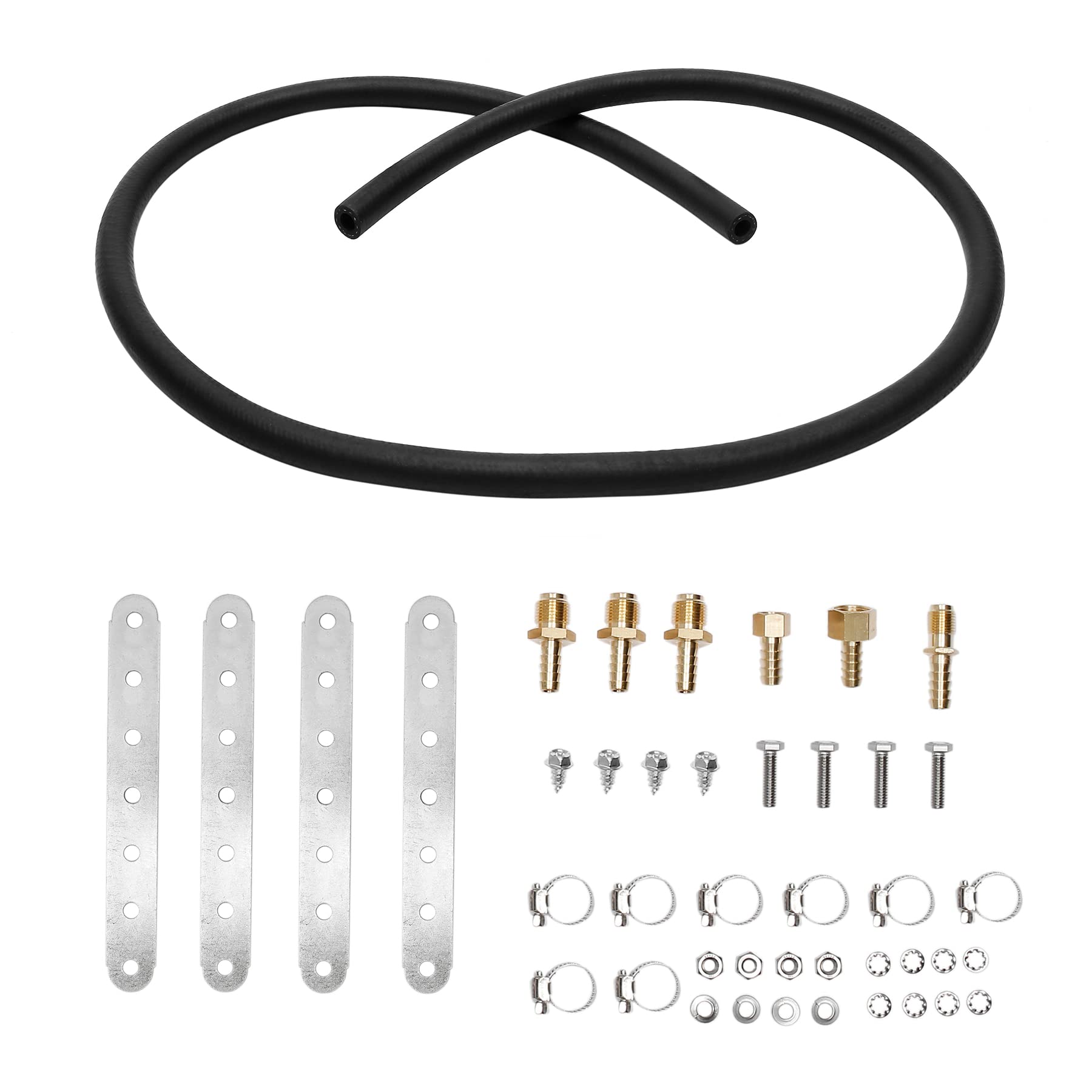 Low Pressure Drop Transmission Oil Cooler Kit Max 40K GVW Replaces# LPD47391, 47391 - Silver