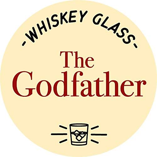 National Etching The Godfather Whiskey Glass