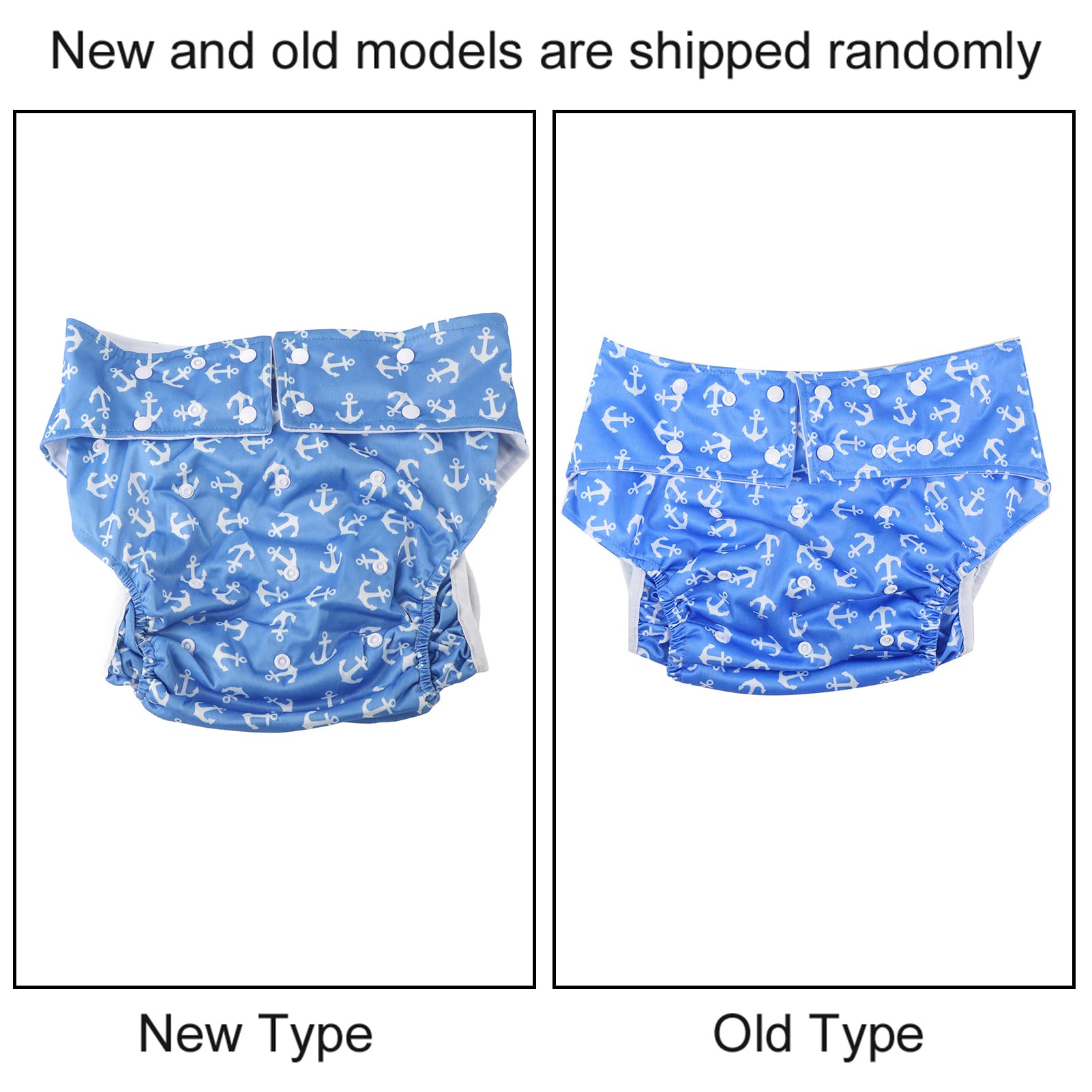 Reusable Adult Diaper, Adult Diapers Men Cloth Diaper Reusable Washable Adjustable Large Diaper Adjustable Diaper Cloth(Z7)