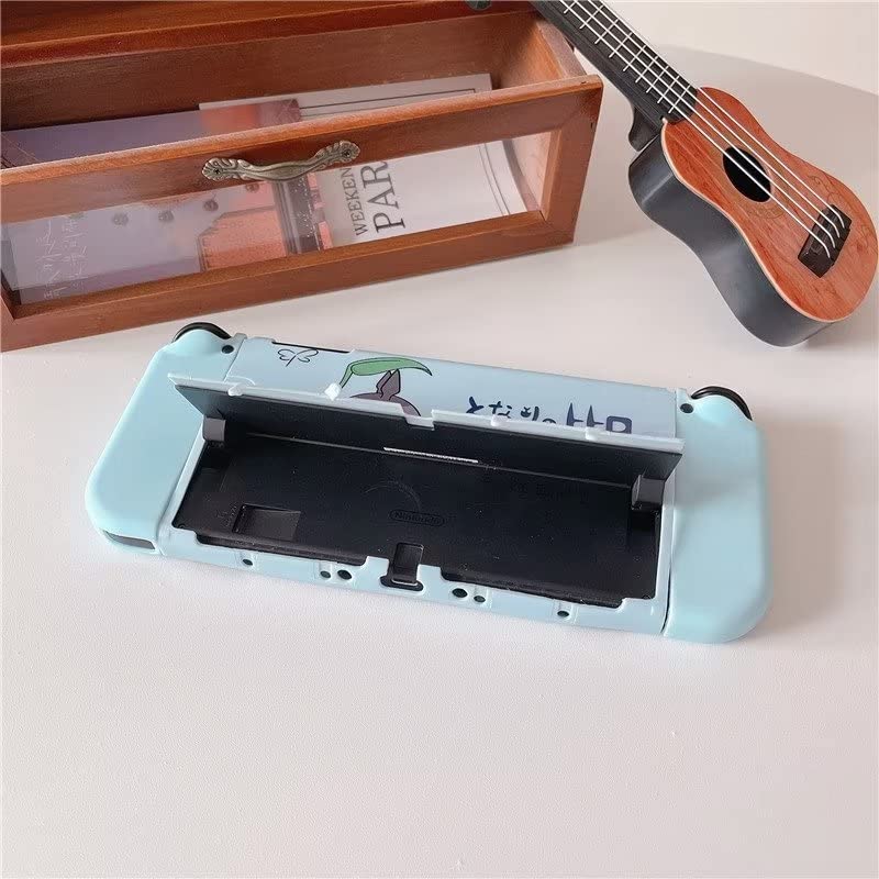 Protective Case for Nintendo Switch OLED, Cute Silicone Protective Case Soft Shockproof Cover Durable Scratch Resistant Skin - Totoro