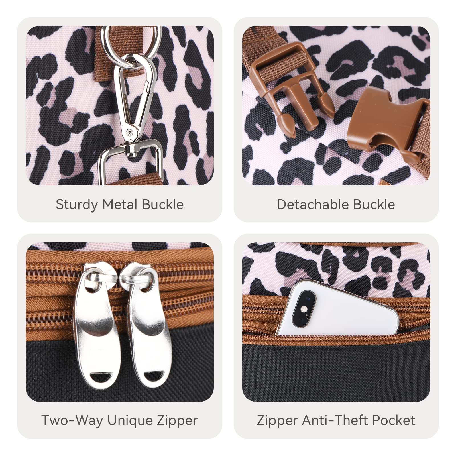 Momcozy Universal Baby Stroller Organizer& Insulated Baby Bottle Bag