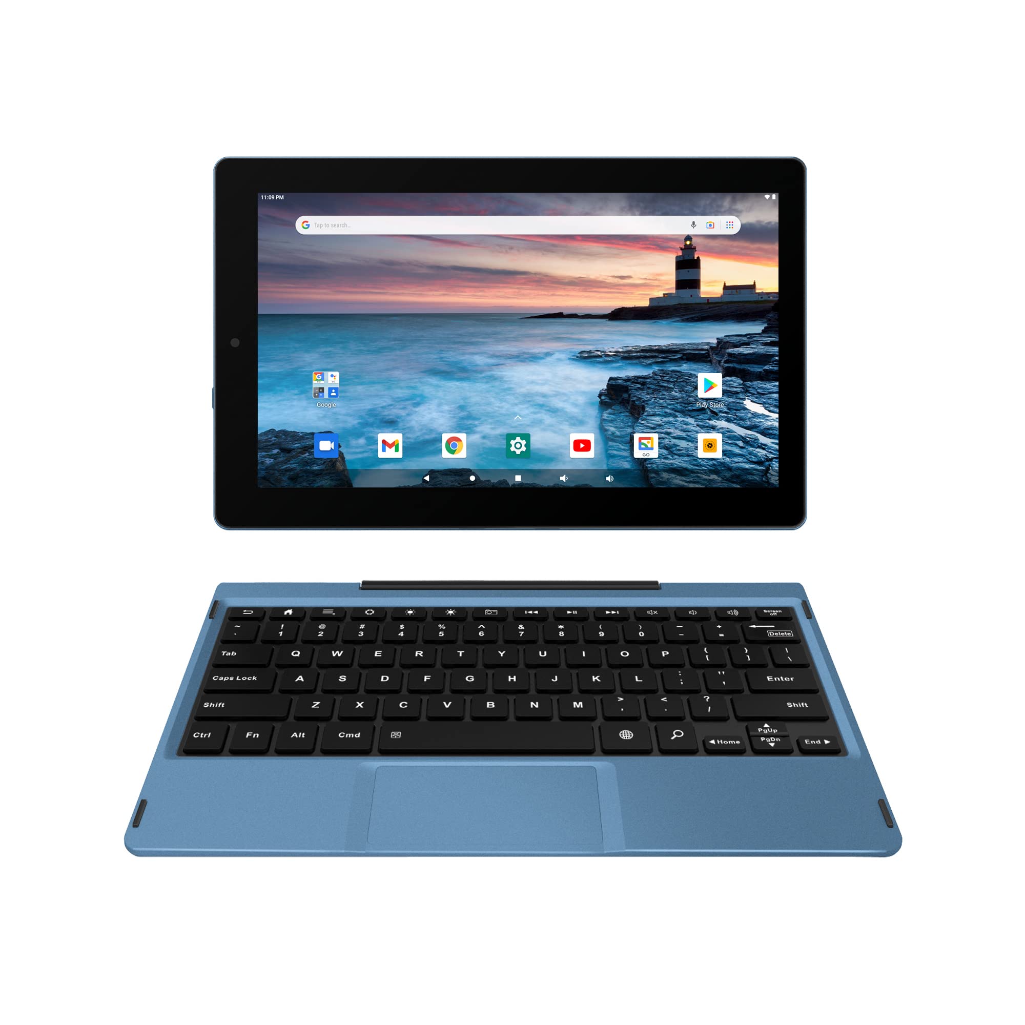 RCA Premier 11.6" Delta Pro 2 Android 10 Tablet with Keyboard (Blue Marble) (Renewed)