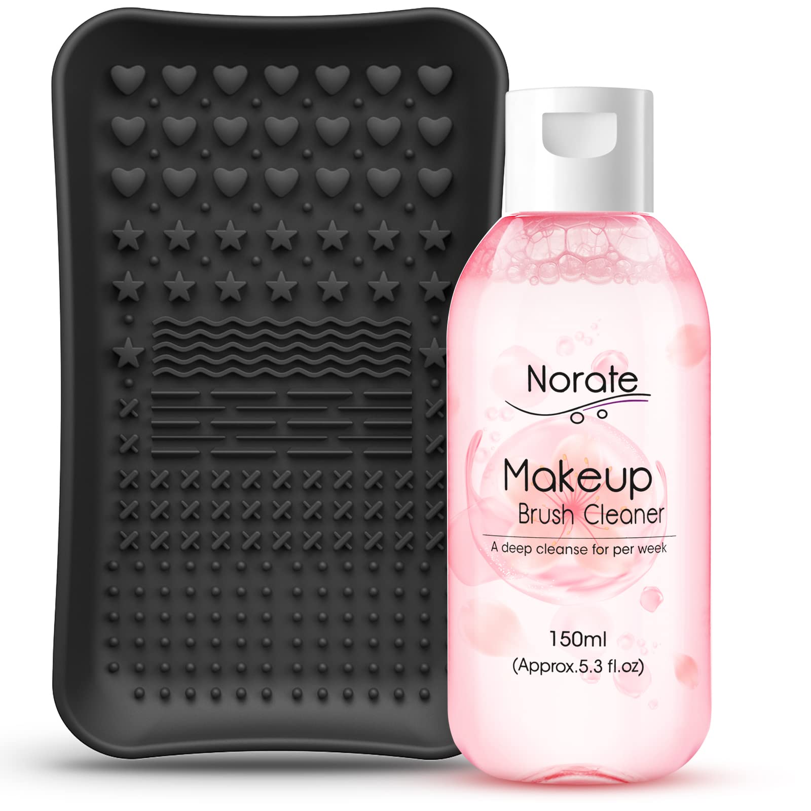 Norate Makeup Brush Cleaner, Make Up Brush Cleansers Solution, Makeup Cleaner for Makeup Brushes